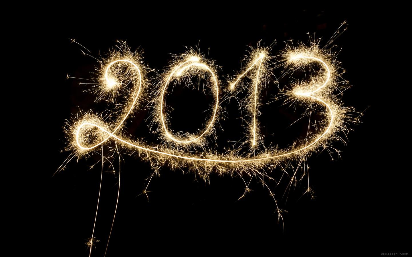 Wallpapers-Wallpaper: Happy New Year 2013