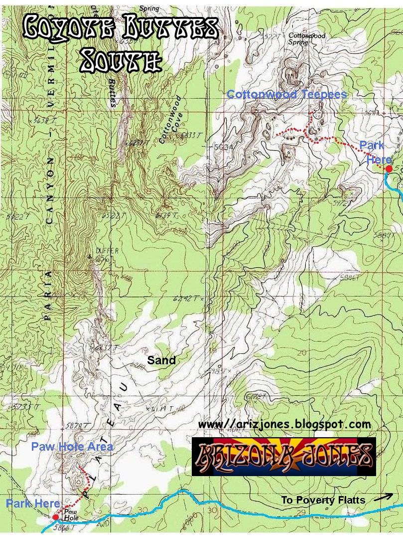 Arizona Jones Outdoor: Return To Coyote Buttes, The South Section