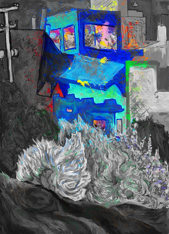 Hot Mess - Photoshop Cityscape