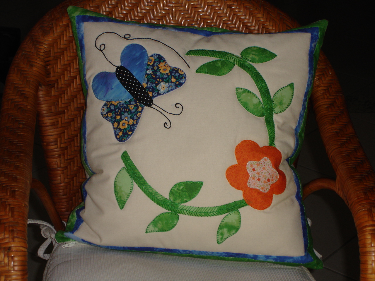 Raquel Patchwork - Minas: Almofada