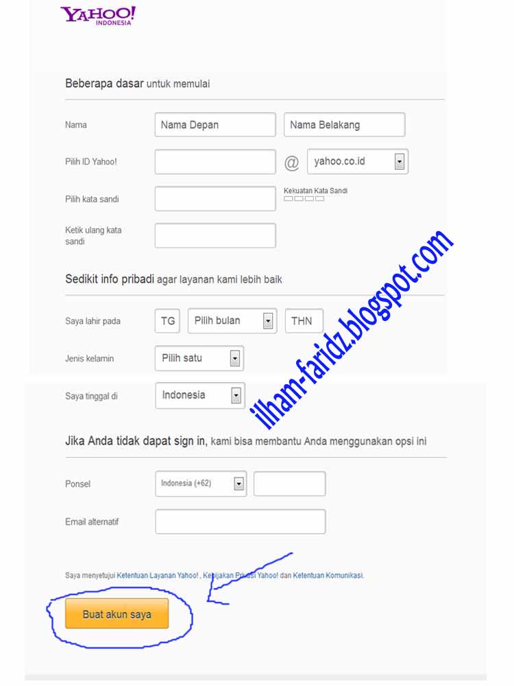 Cara Mudah Membuat Alamat Email | Blog's Acak-Acakan