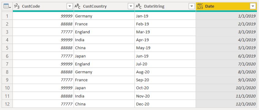 How to Convert MMM-YY string to Date Format using M Query in Power BI ... How to Convert MMM-YY string to Date Format using M Query in Power BI ...