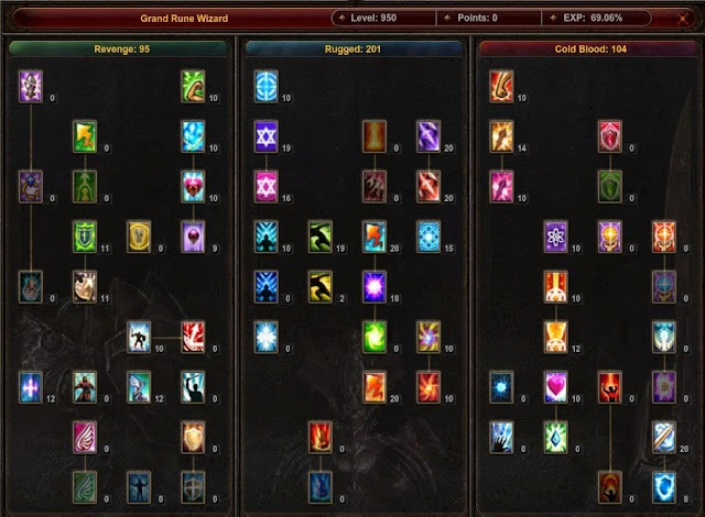 Cách tăng điểm Rune Wizard (RW) MU Online - Non Reset