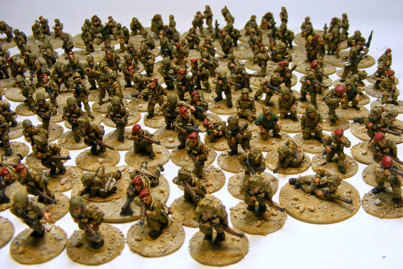 Evil Bob's Miniature Painting: 28mm WWII British Paratroopers