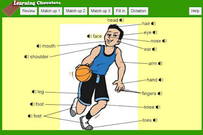 blog de primaria: PARTS OF THE BODY