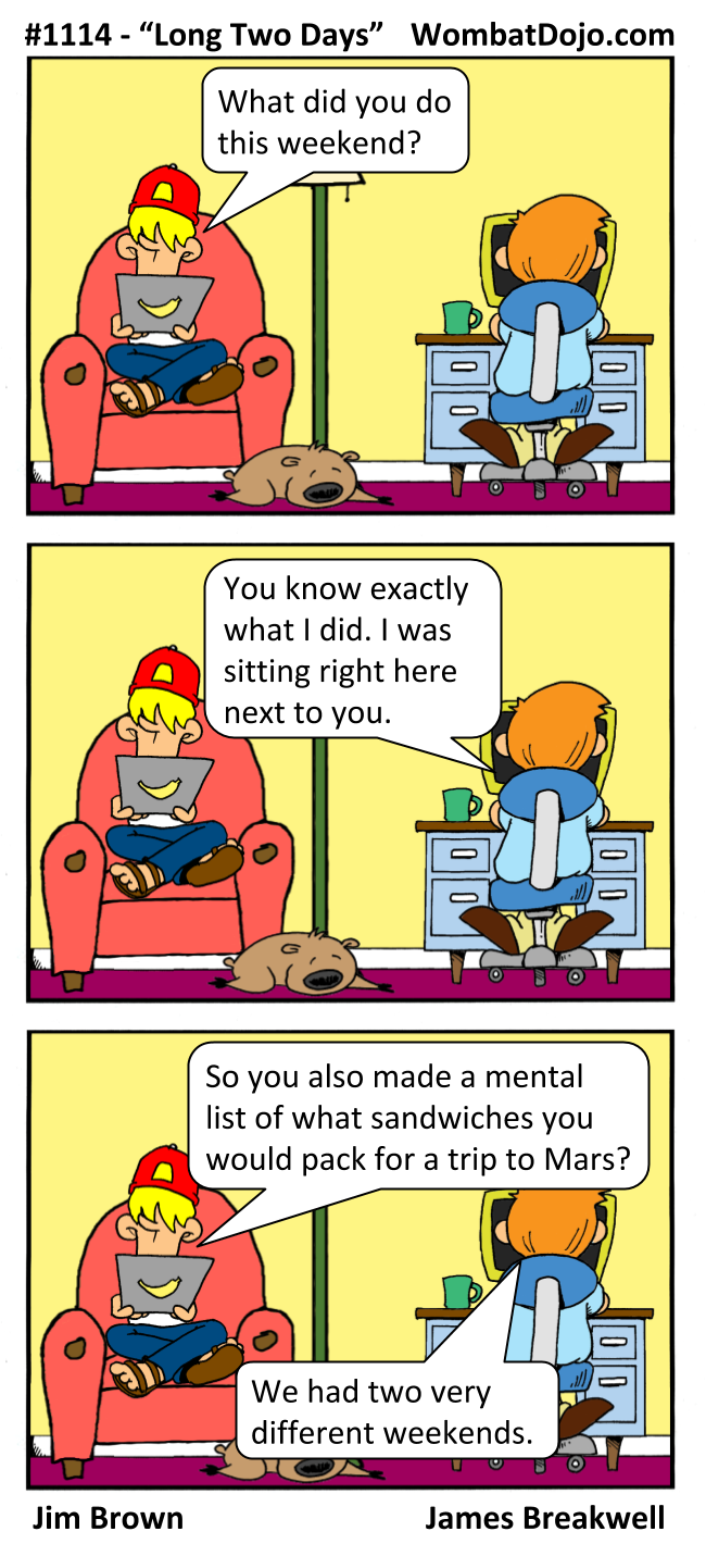 Long Two Days ~ Wombat Dojo