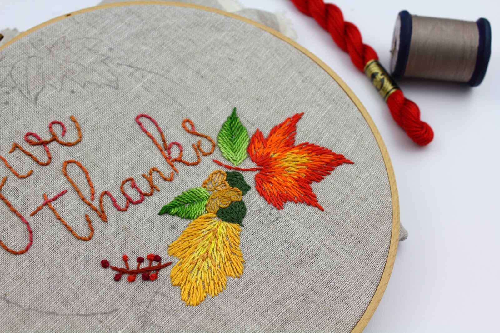 Giving Thanks: Thanksgiving Embroidery Designs to Celebrate the Season ...