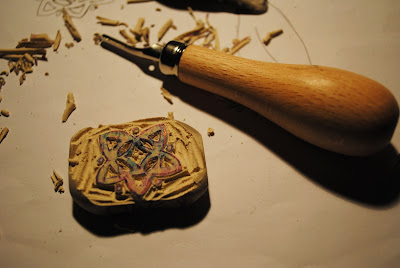 La Petite Anne: Jak vyrobit razítko - návod