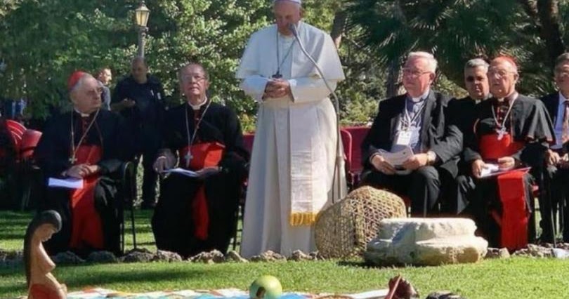 Sacerdotus: Pagan Pope? Pagan Vatican Ceremony? Pachamama?