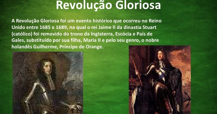 Filosofia e Educação: Compartilhando conhecimentos.: Revolução Gloriosa ...