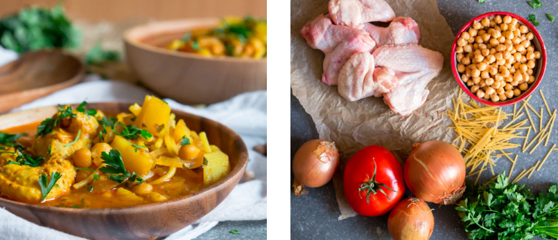 CHICKEN CHORBA or MARKA MAGHRIBIYA maroccan