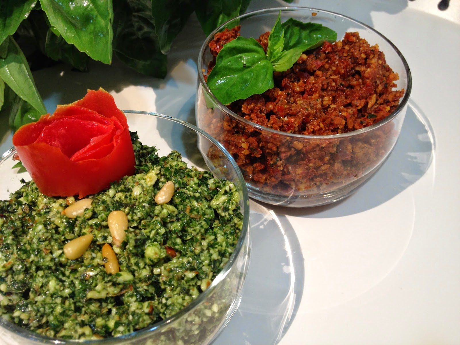 Pesto Rosso & Pesto Verde- It's All In The Family - The Ambassador's Table