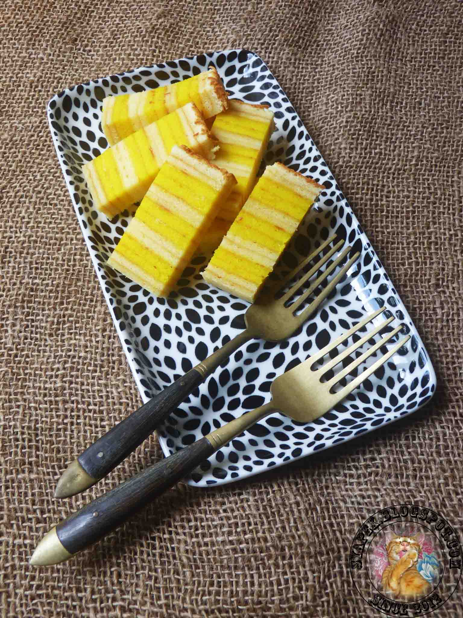 syapex kitchen: Kek Lapis Cheese