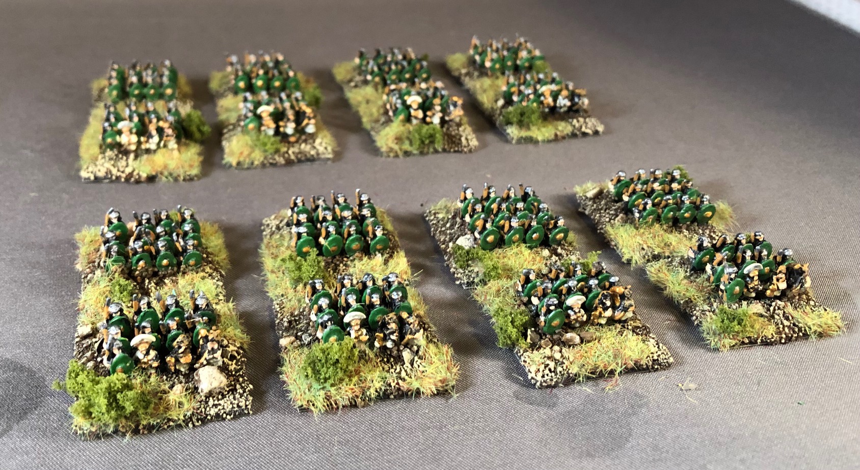 Bob's Miniature Wargaming Blog: 6mm Roman auxilliaries