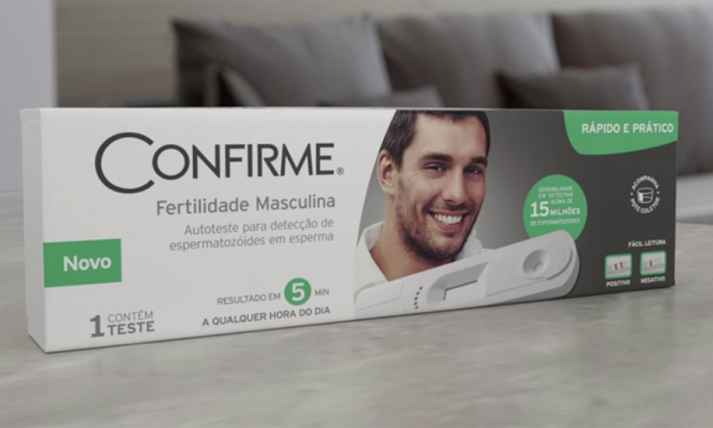 Teste de fertilidade masculina da Confirme - Sonhada Maternidade