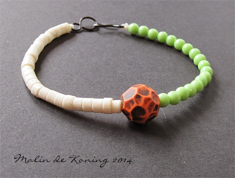 Beading by Malin de Koning: Malin's Bracelet Craze of July 2014