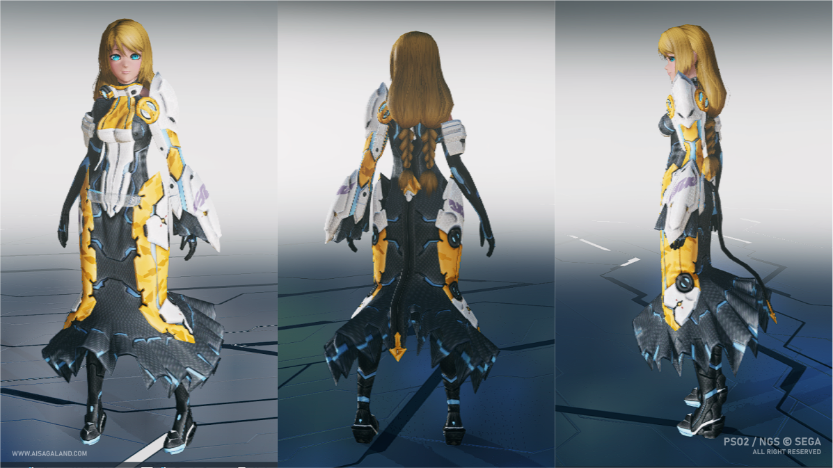 PSO2 NGS Character Creation - Custom #2 - Aisaga Land