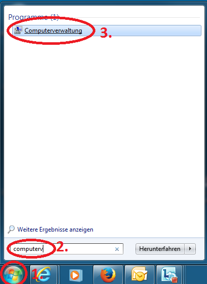 Benny's IT Blog: Windows 7 Basics - 2. Computerverwaltung (Überblick)