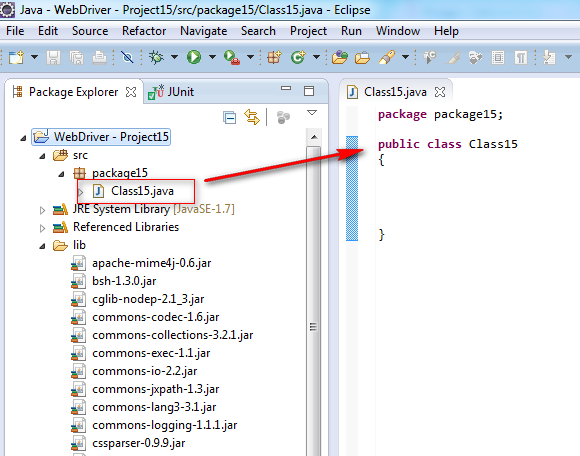 Selenium By Arun 321 Non Refactored Selenium Automation Code For The Tests Identified In