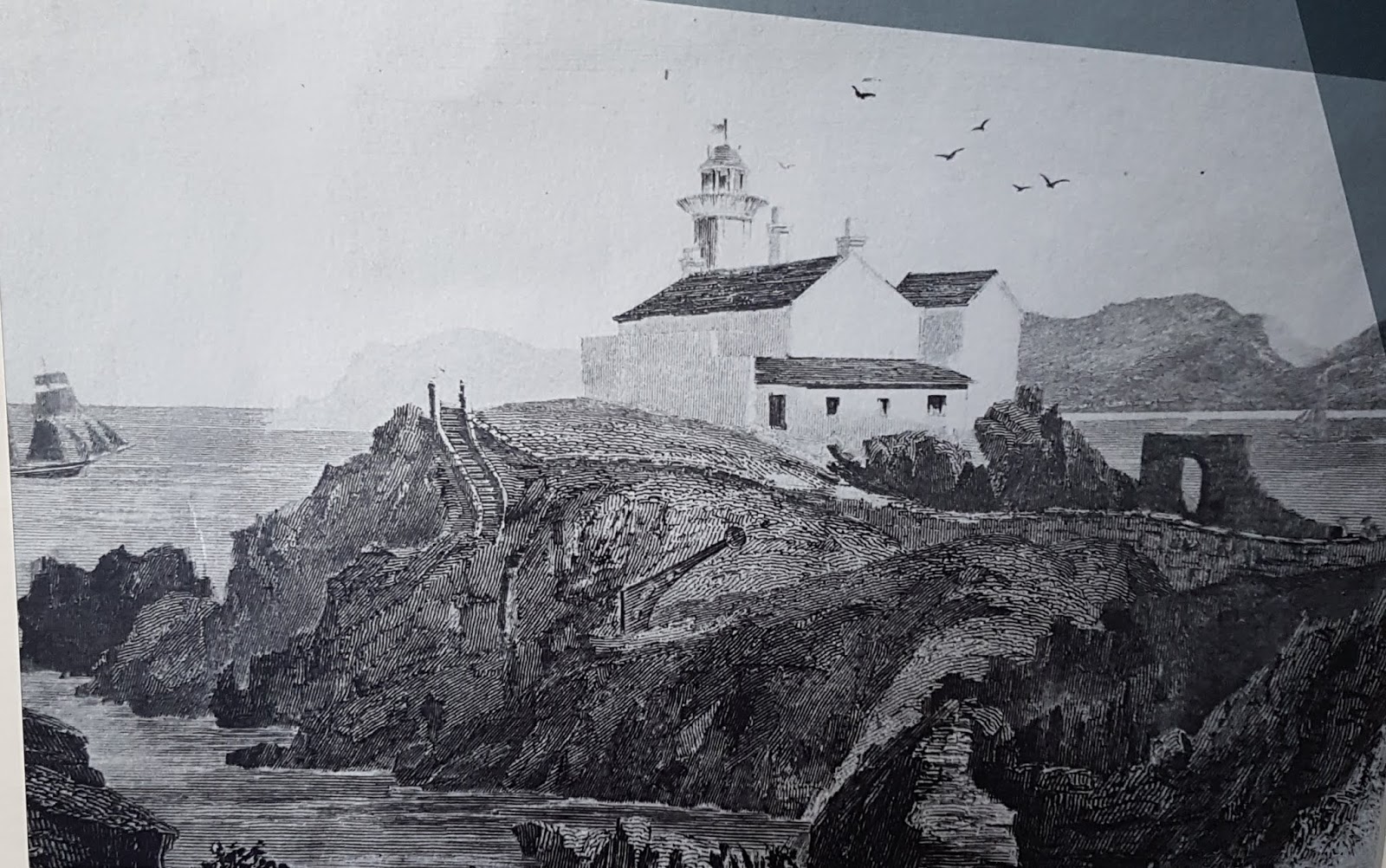 Pete's Irish Lighthouses: First Fanad Head Light (Lost Lighthouse)