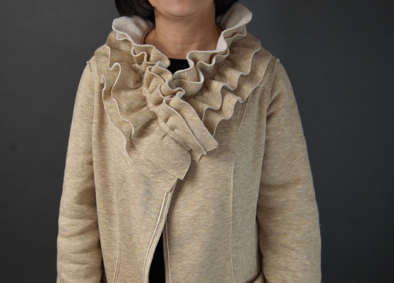 Finished Seams: Simplicity 1540 Ruffled Collar Jacket