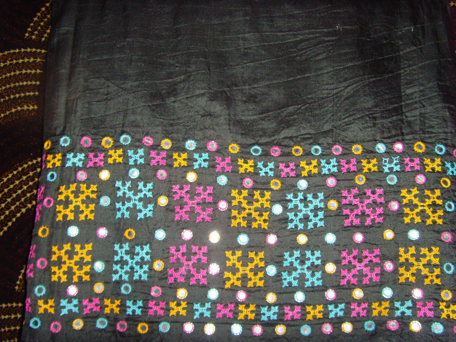craft works: Kutch work(hand work)