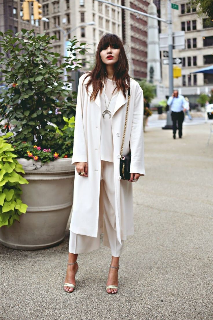 Monday´s inspo : total white look | stellawantstodie