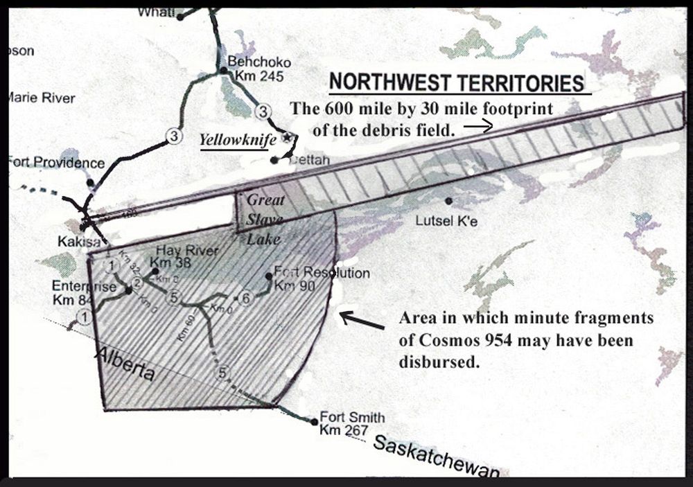 Cosmos 954: The Nuke That Fell From Space | Amusing Planet
