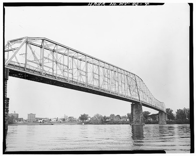 Industrial History: Williamstown-Marietta Bridges over Ohio River
