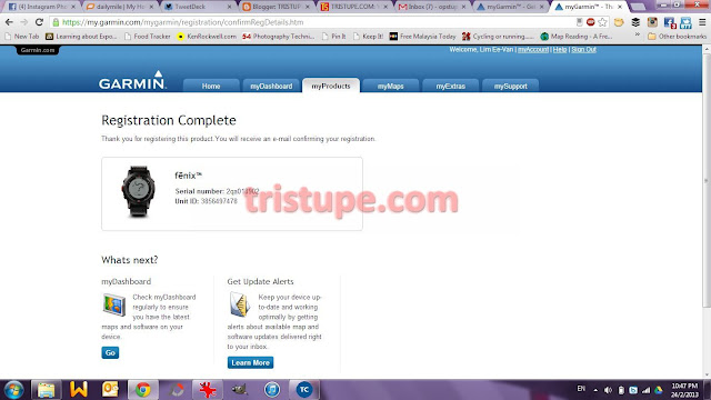 Garmin Fenix : UnBoxing ~ TRISTUPE.COM