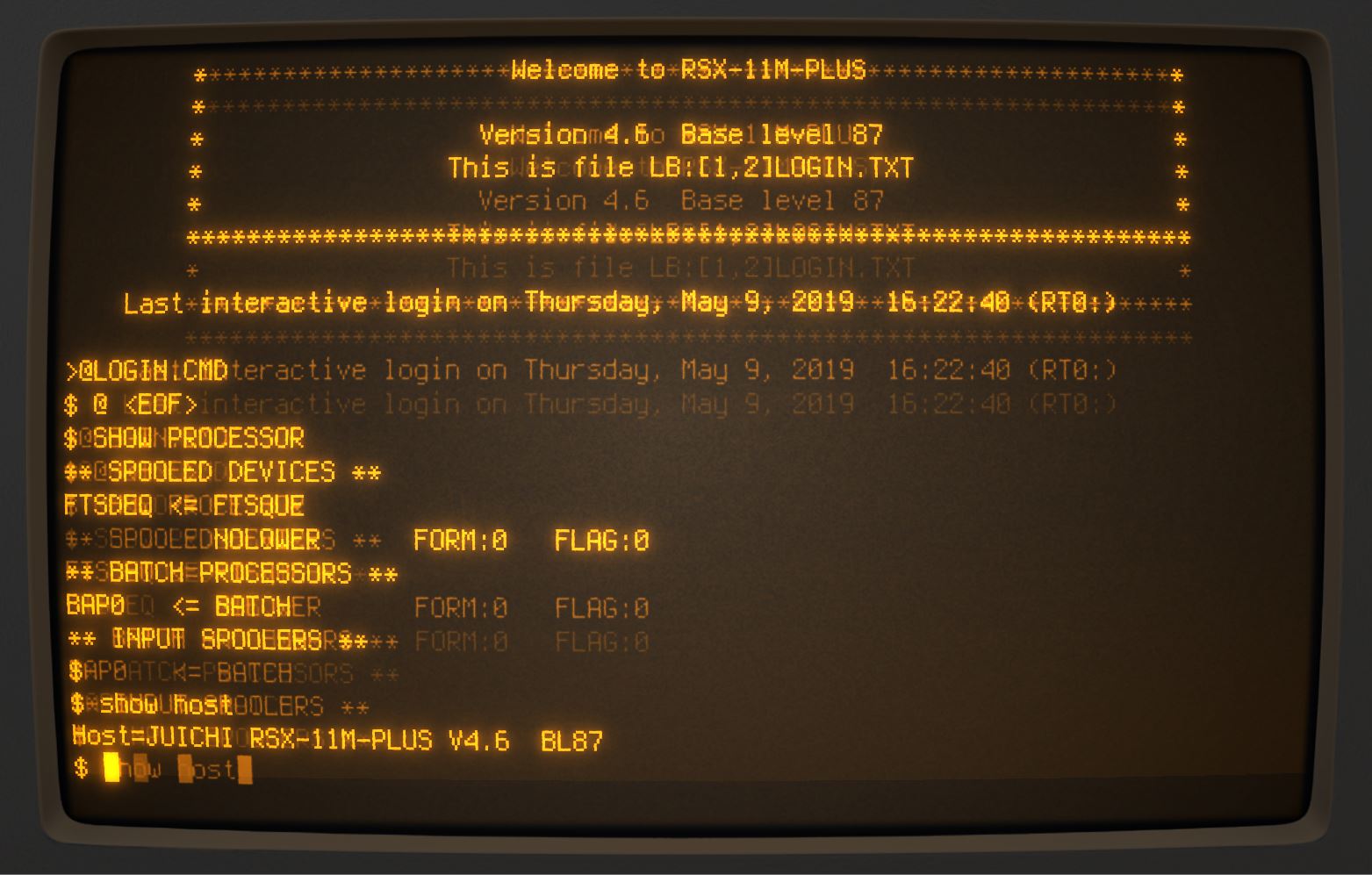 Installing RSX-11M-PLUS on DEC PDP-11/24 with DECnet, BASIC PLUS 2 ...