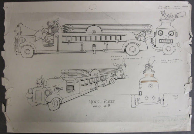 Just A Car Guy: "The Captain and The Kids" model sheets drawn by the ...