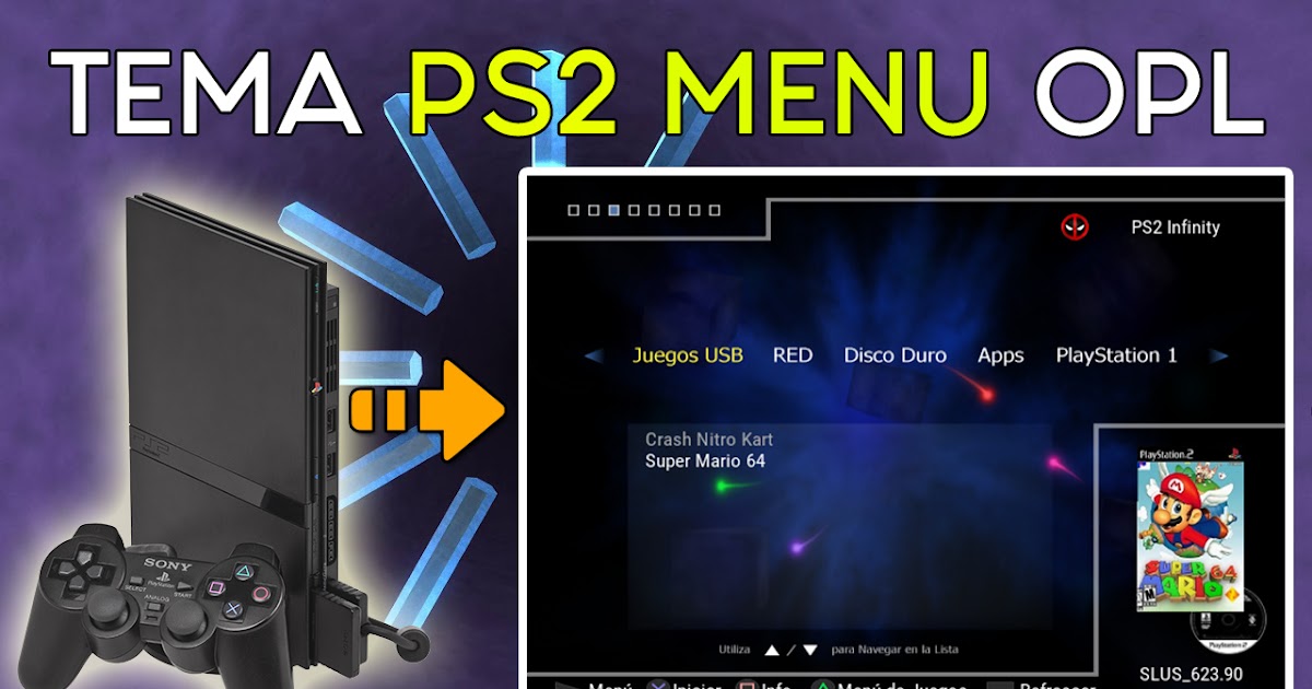 Descargar Tema PS2 MENU para OPL PS2 - PS2 Infinity