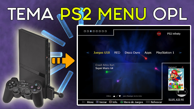 Descargar Tema PS2 MENU para OPL PS2 - PS2 Infinity