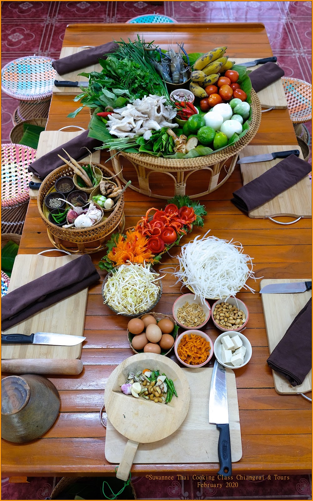 Suwannee Thai Cooking Class Chiangrai Thailand