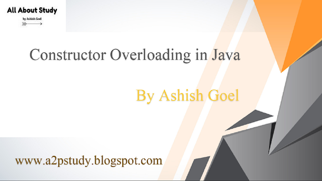 Constructor Overloading In Java Ppt