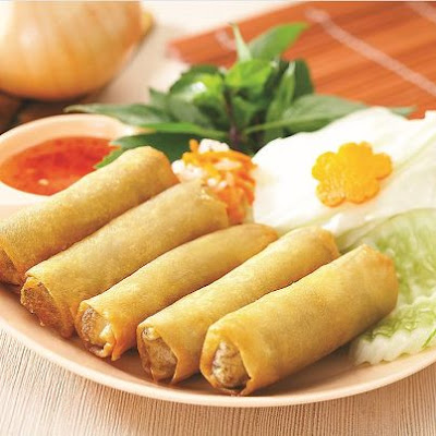 Thai Food Recipe .. You can do : Por Pia Tod (Fried Spring Rolls)