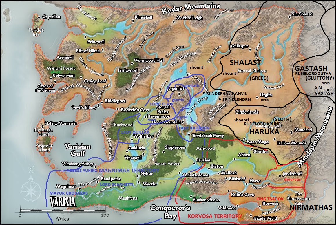 Varisia: Rise of the Runelords: ep 108 21-22/3/4720 AR Back at ...