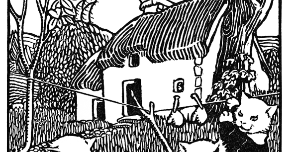 Crayon Palace: Three Little Kittens Coloring Page