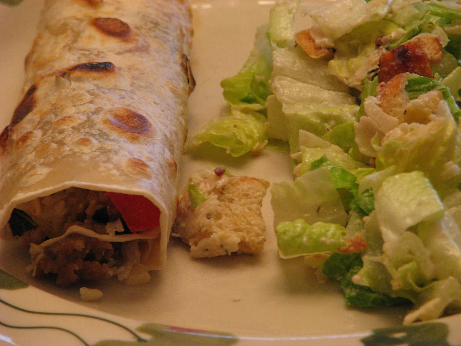 TheFultonGirls: Italian Calzone Wrap
