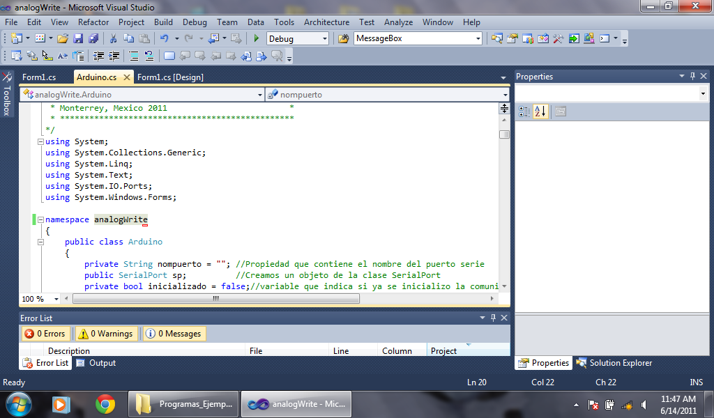 Progra, Mecatronica y mas: analog Write, C# y arduino Progra, Mecatronica y mas: analog Write, C# y arduino
