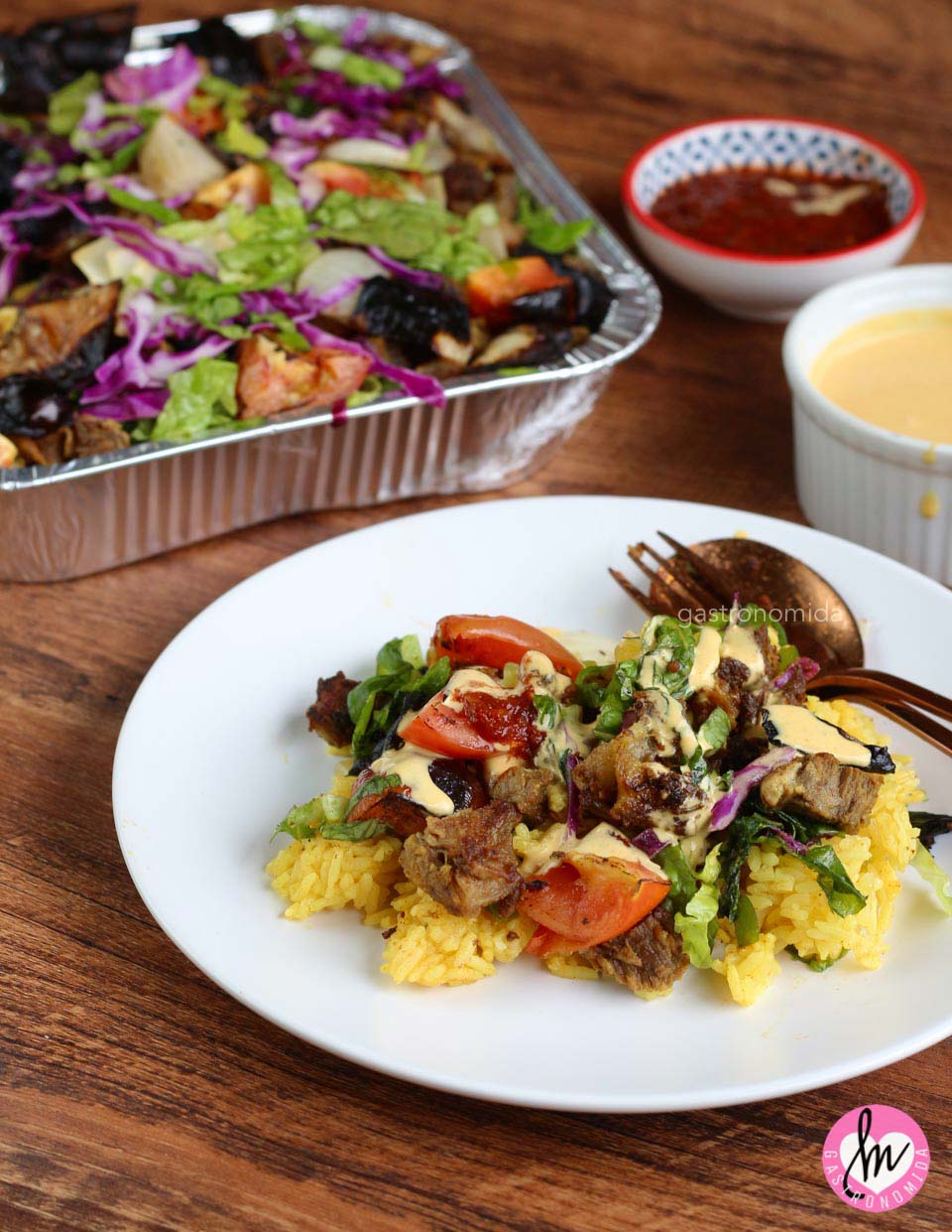 Shawarma Rice to Share: Musha Shawarma - Gastronomida