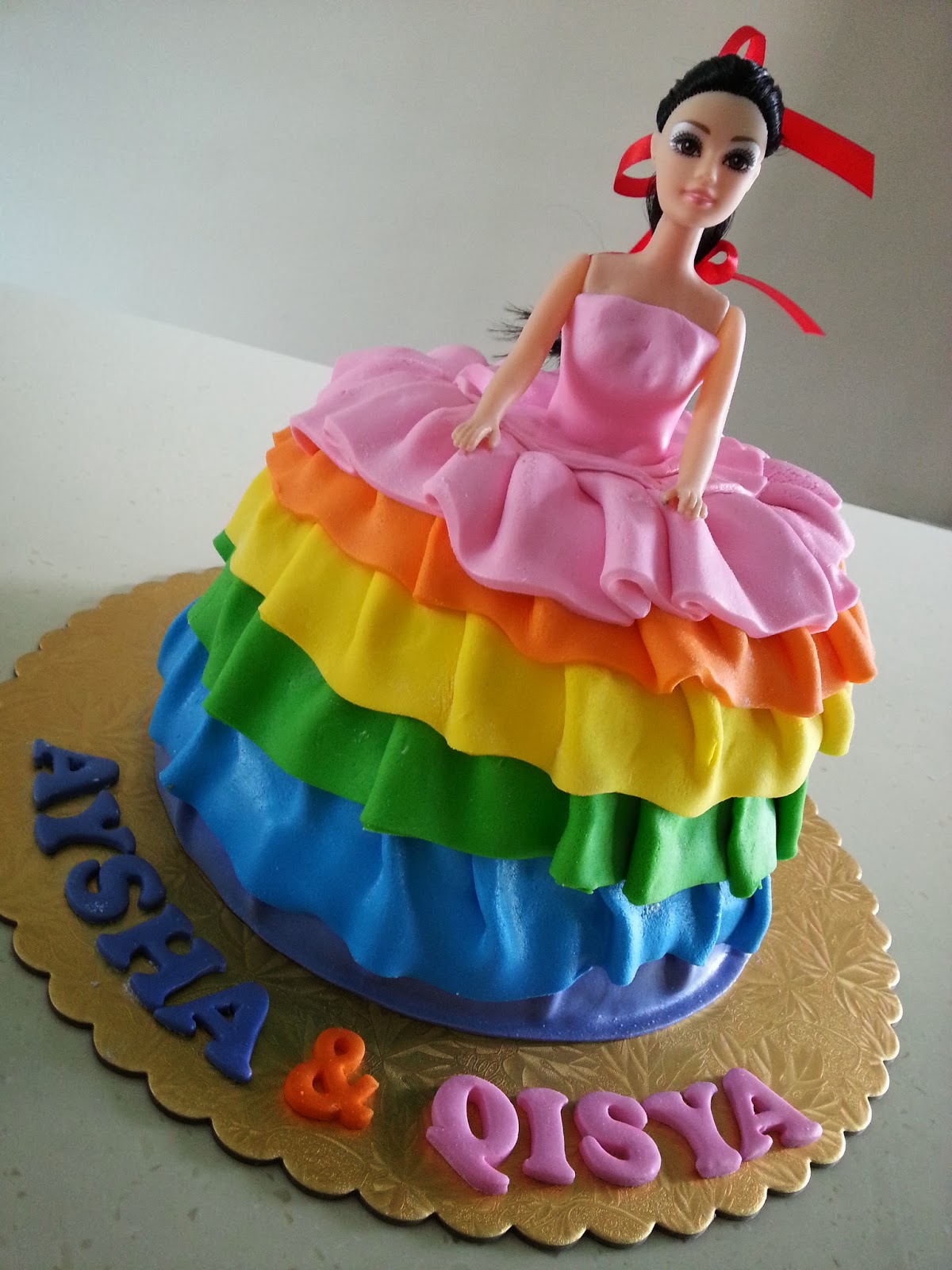 Zeti Hot Oven: 365 Hot Oven - Rainbow Princess Cake