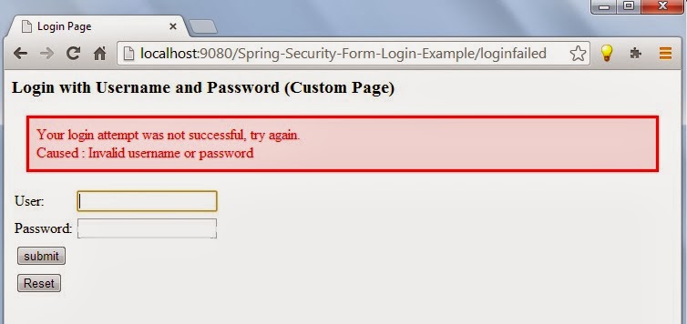 Java Work Flow - for Beginners on Kanhaiya's blog: Spring Security Form Login Example