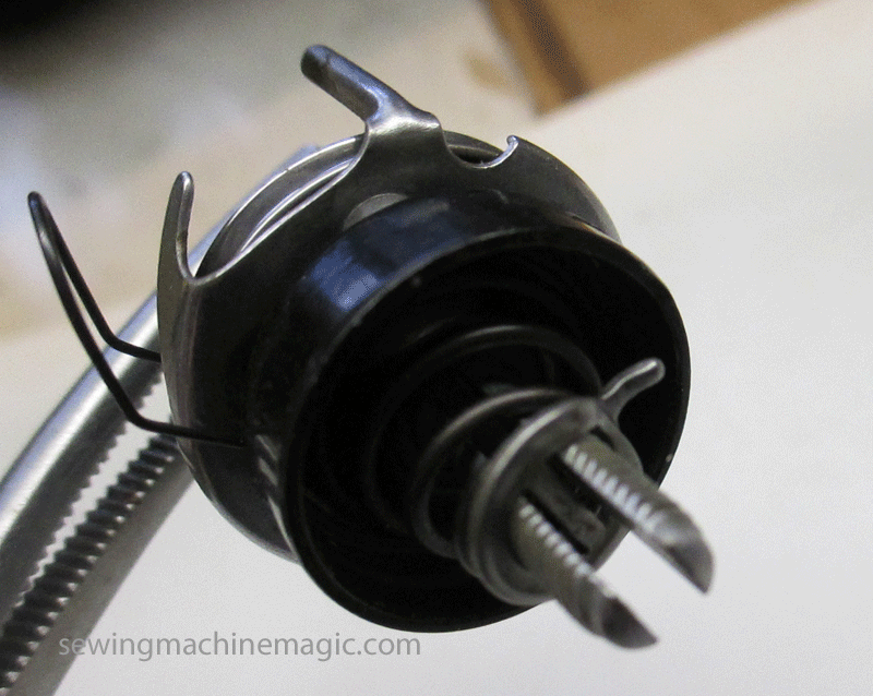 My Sewing Machine Obsession: Singer 201-2 Tension assembly