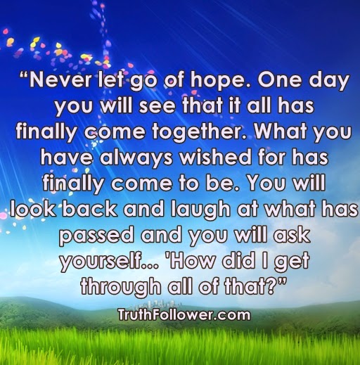 Never Let Go Of Hope
