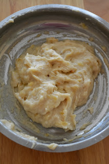 Veggie Platter: Koat Pitha / Banana Pitha