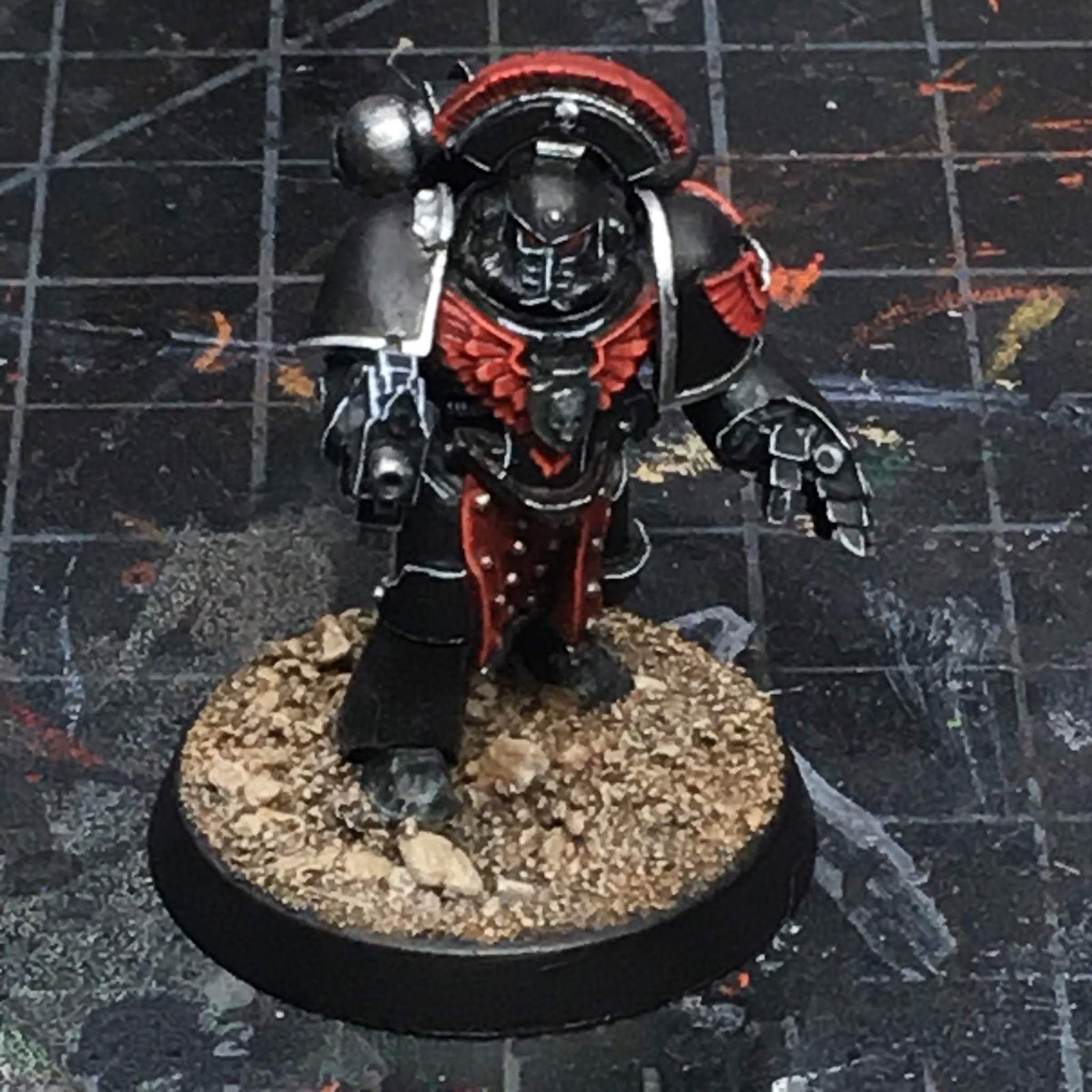 262nd Death Korps of Krieg: WIP: Horus Heresy Dark Angels Command Squad ...