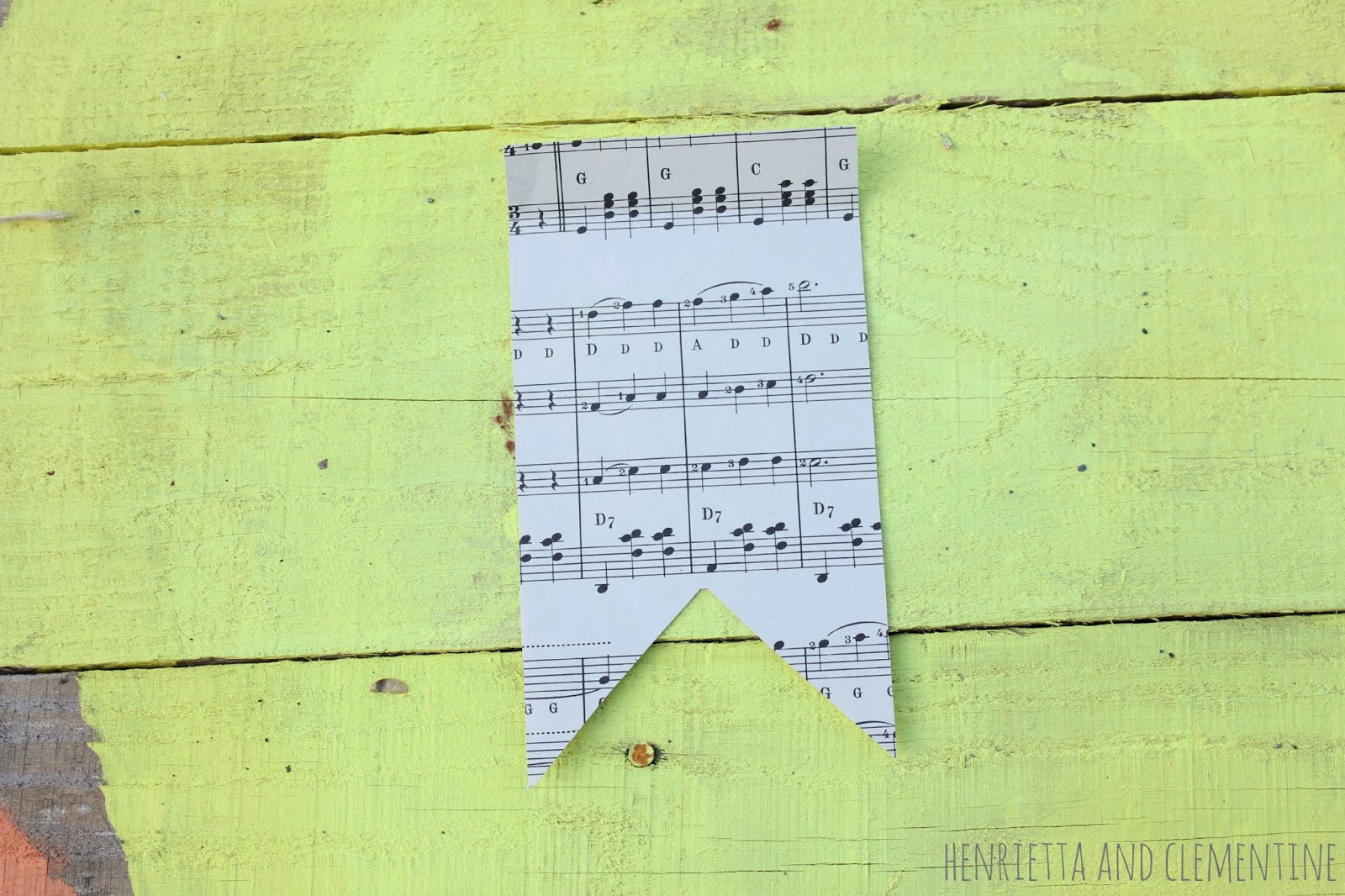 Henrietta & Clementine: Sheet Music Banner