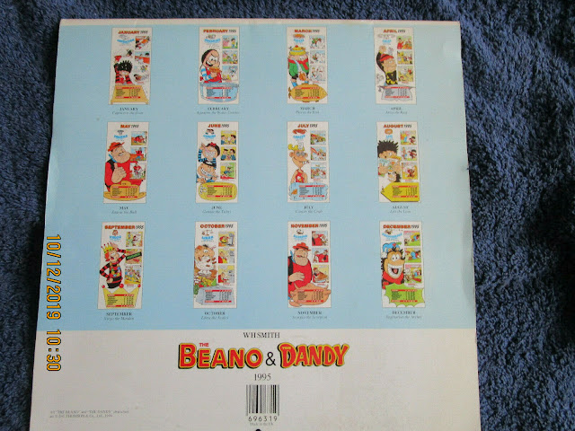 Boys Adventure Comics: UPDATED: Beano & Dandy character calendars